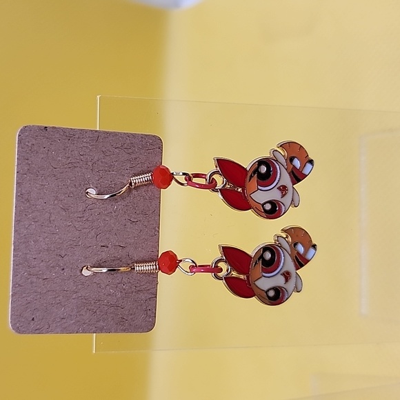 Jewelry | Blossom Red Powerpuff Girl Earrings | Poshmark